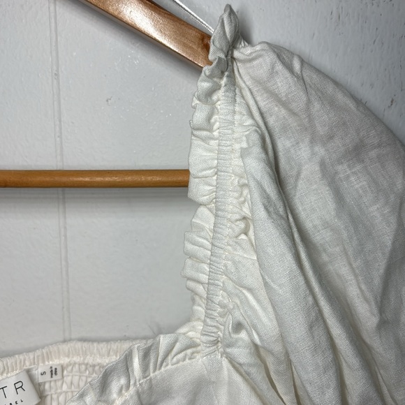 Astr | Tops | Astr Lace Up Puff Sleeve Corset Top | Poshmark